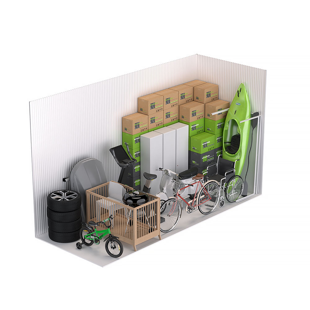 Opslagruimte 10m2 in Mortsel — Selfstore.be